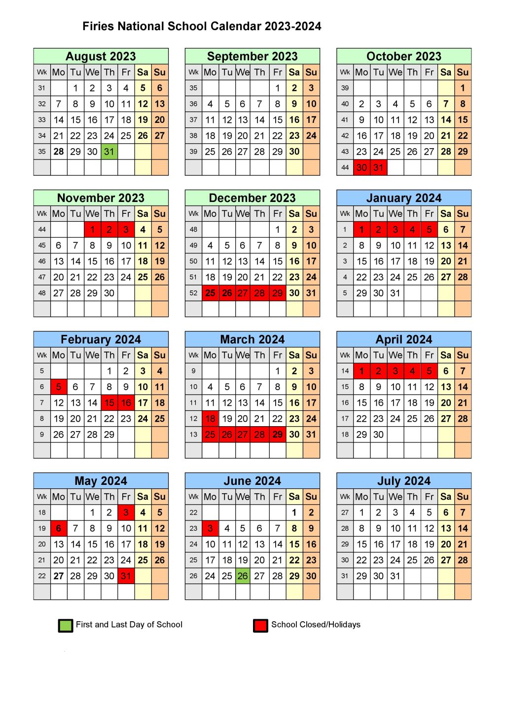 Calendar Calendar